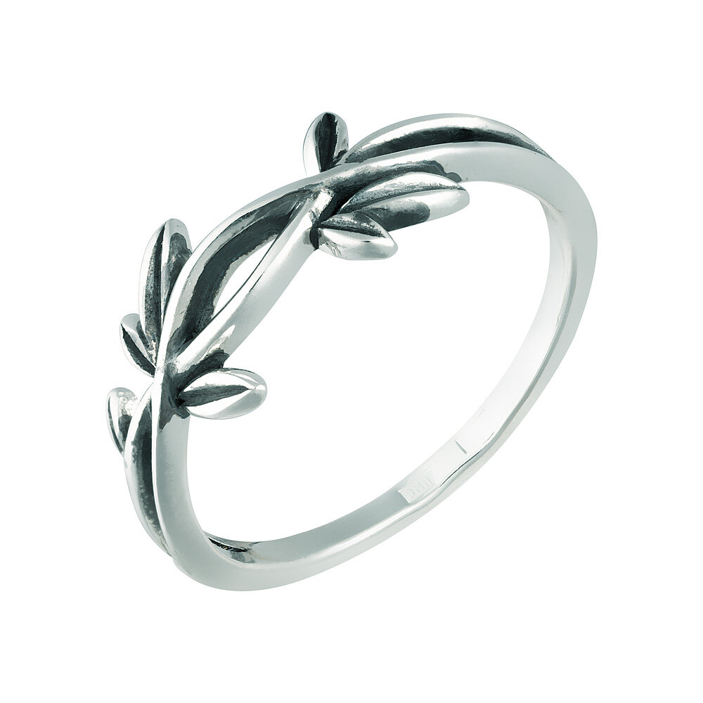 Кольцо, серебро, 925 проба