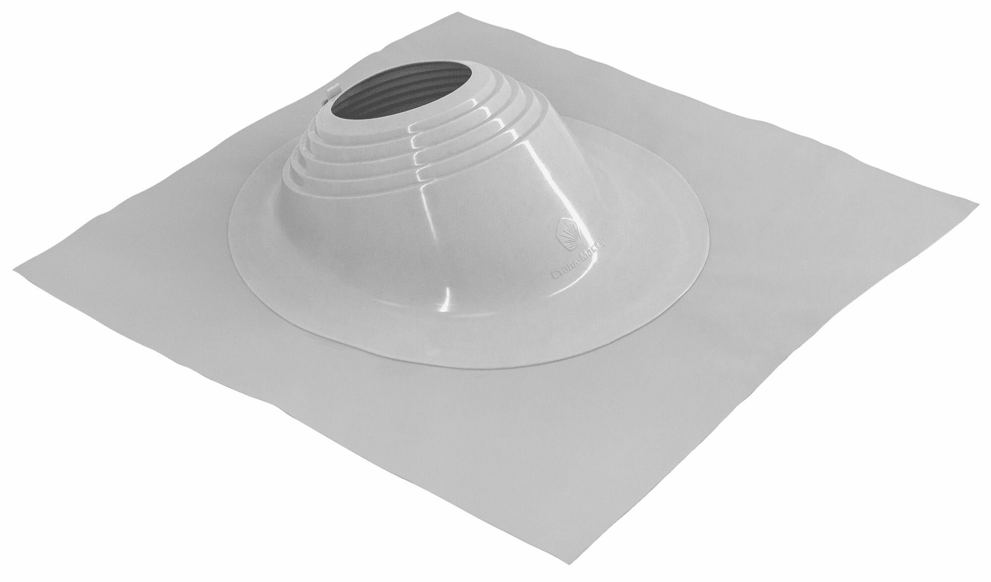 Манжета кровельная угловая 200-280 мм №2R цвет серый RAL 7047