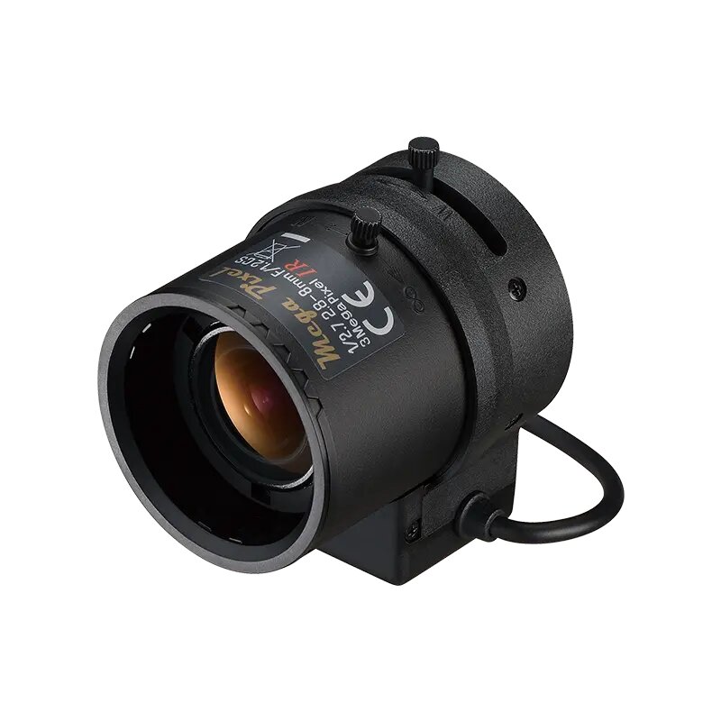 M13VG288IR*, мегапиксельный объектив 1/3", f=2,8-8мм, АРД