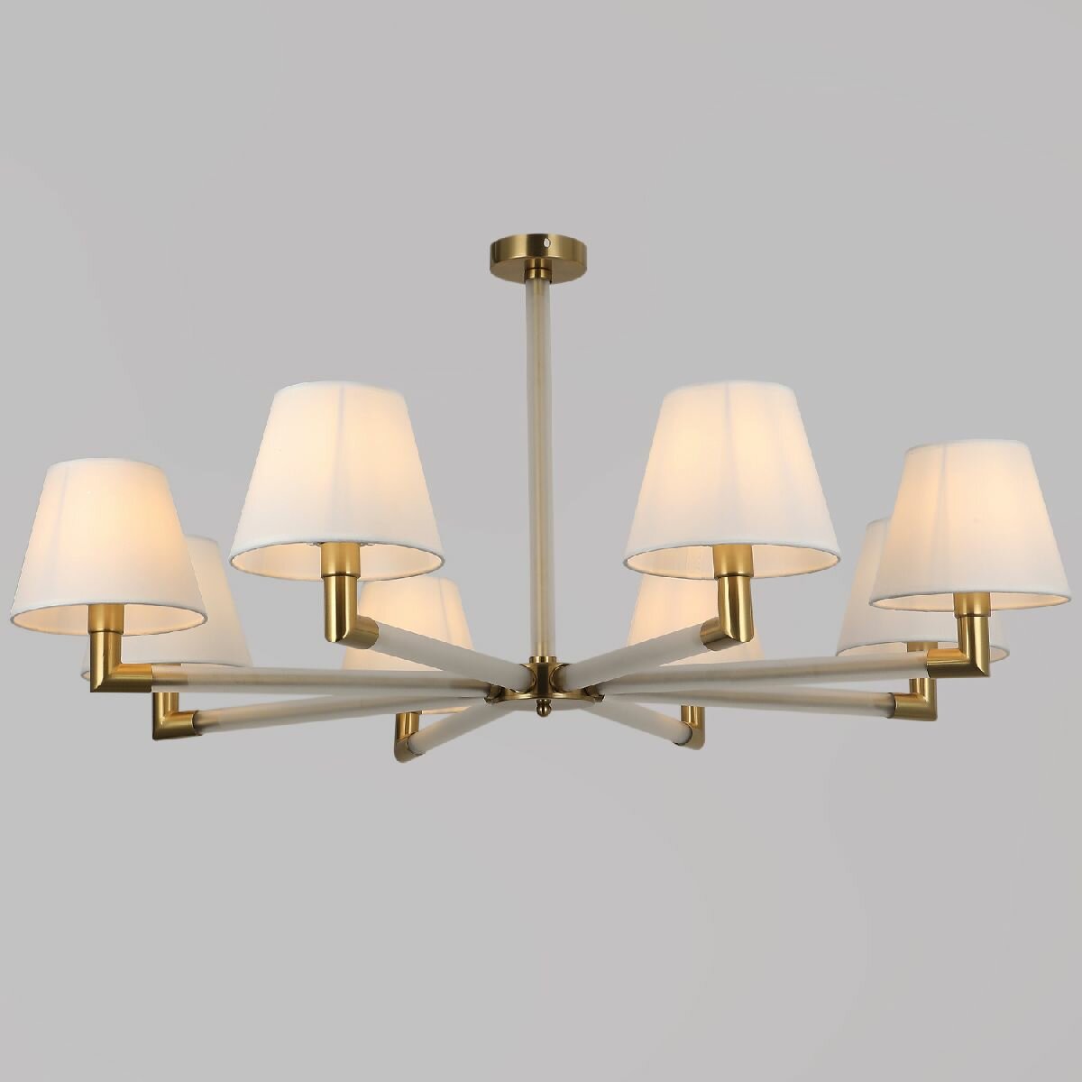 Люстра на штанге Illumico IL0501-8P-79 BRASS
