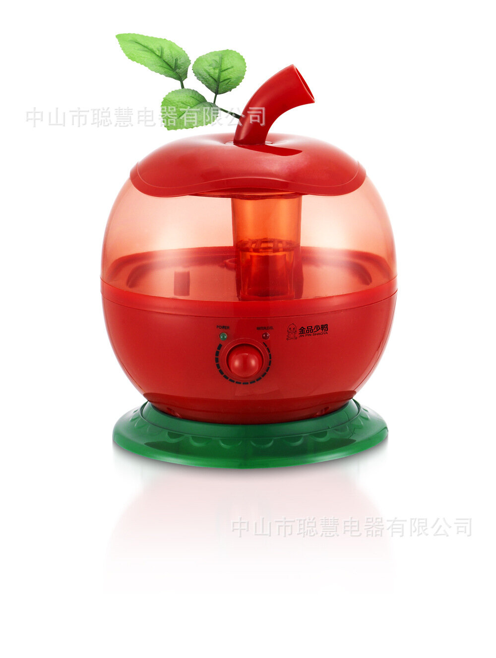Увлажнитель воздуха Smart life Apple Creative Gift, ультразвуковой, 2,6-4 л, красный