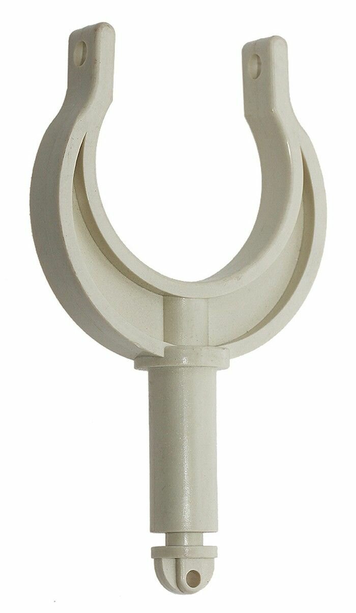 Уключина пластиковая с осью, 50 мм х 17 мм, белая (10258955)