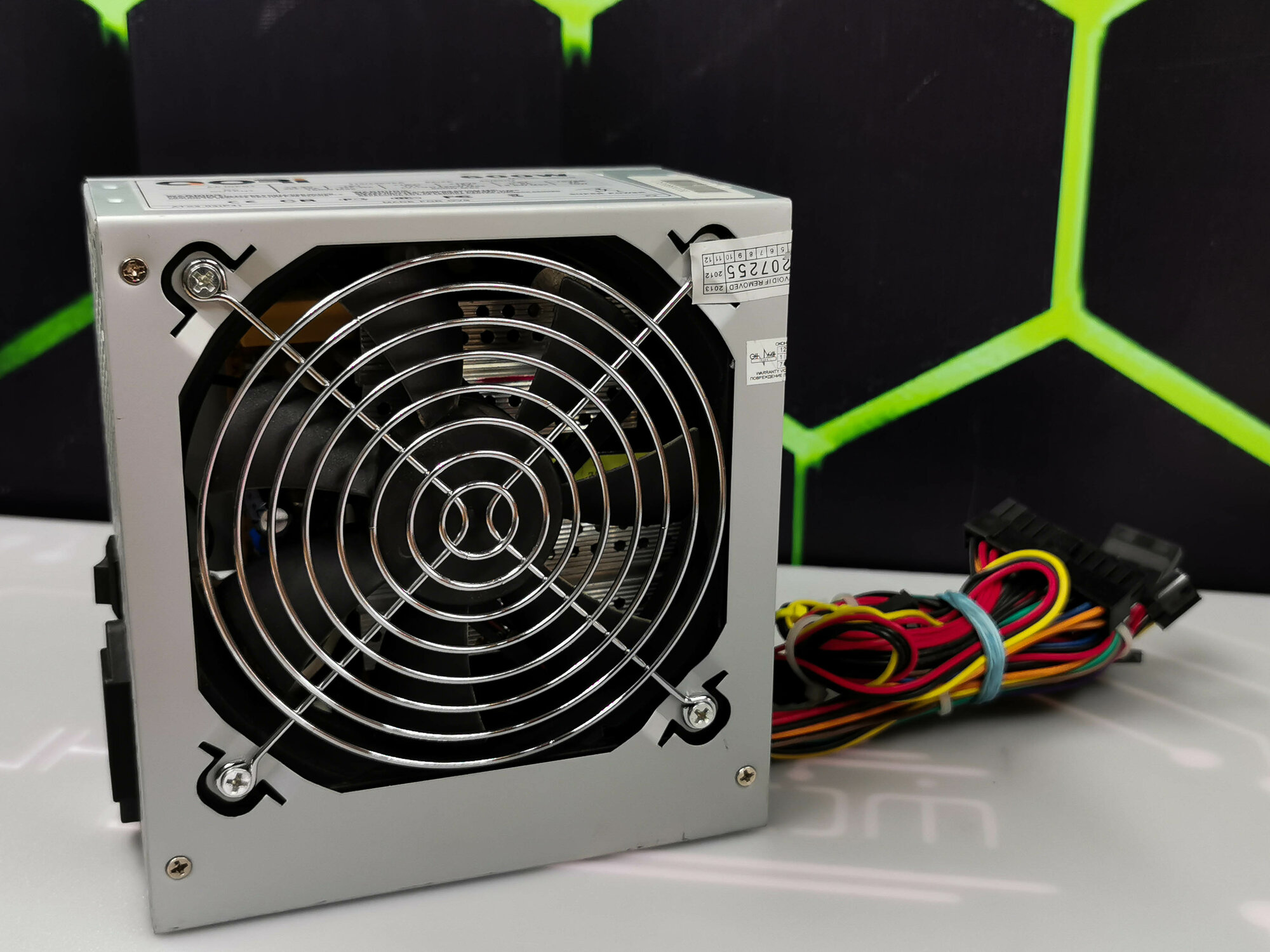 Блок питания QORi 600CG 600W система охлаждения вентилятора 120 мм