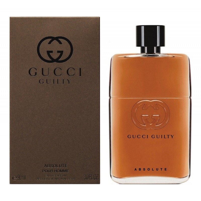 Gucci Guilty Absolute, 90 мл, Парфюмерная вода Мужская