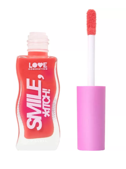 Блеск для губ Love Generation Smile, *itch! тон 09 розово-морковный, 10 мл