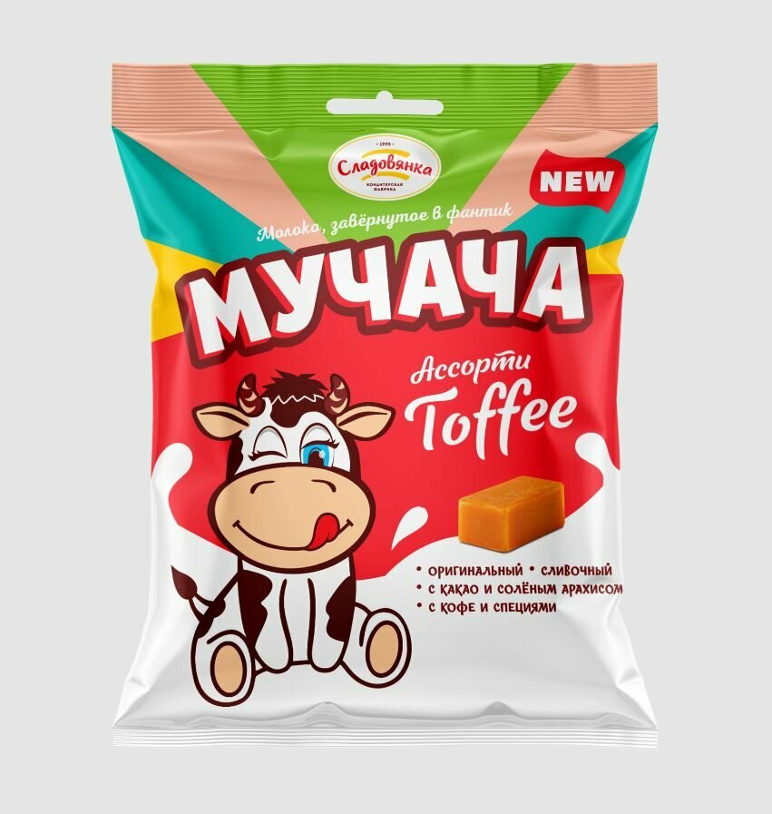 Сладовянка конфеты Тоффи Мучача,200 г