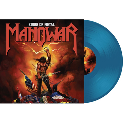 Manowar - Kings Of Metal, 1xLP, BLUE LP