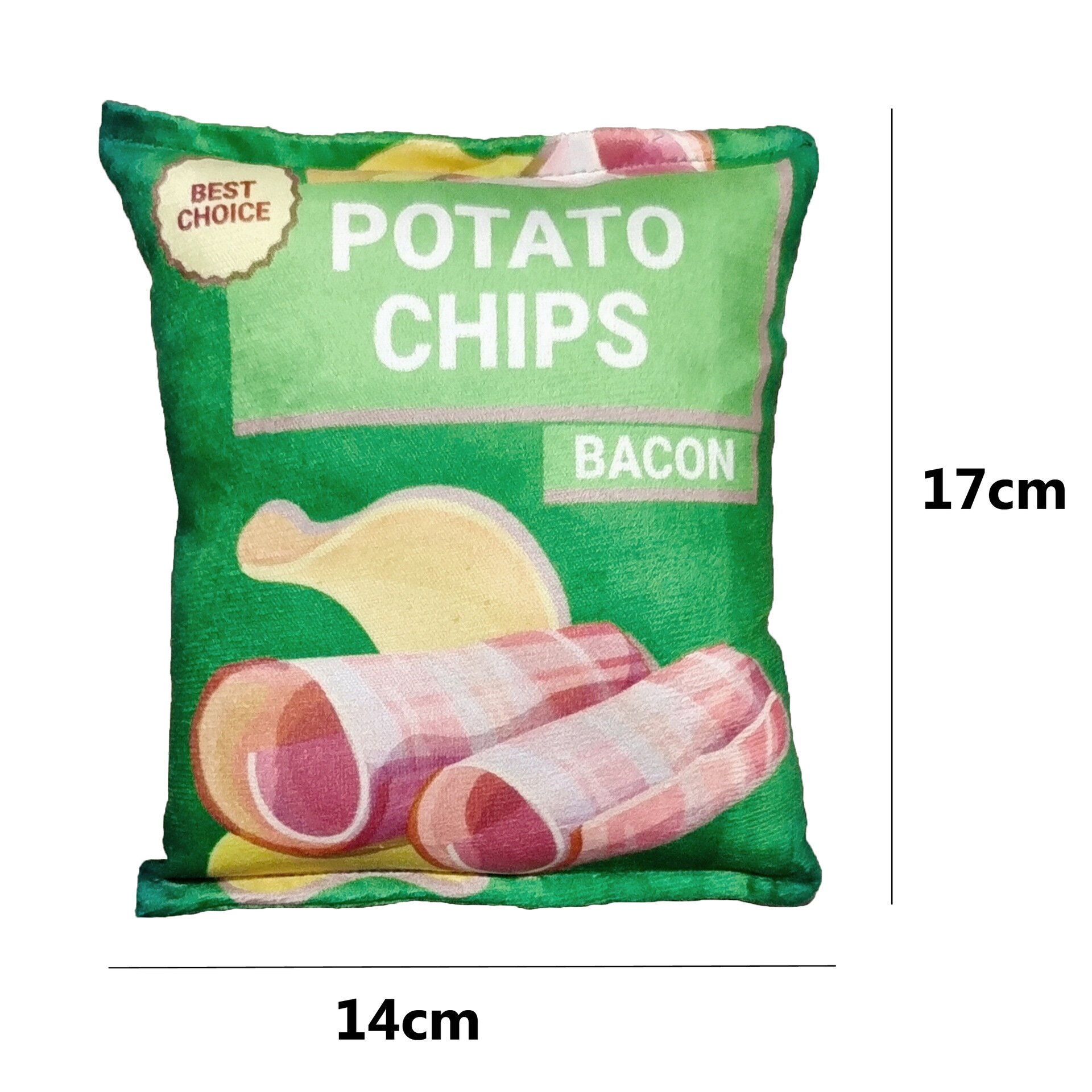 Собака голос игрушки Творческий голос плюшевые игрушки звуковая бумага картофельные чипсы подушка для домашних животных