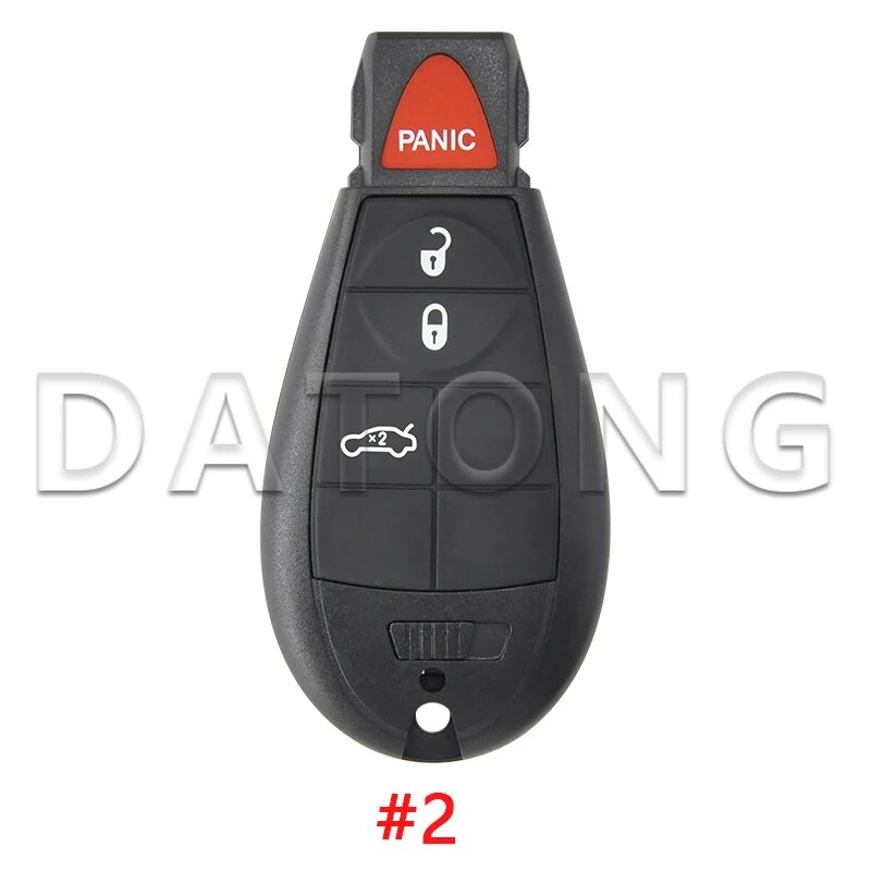 Ключ для Jeep Cherokee Dodge RAM Chrysler, 4 кнопки, 4A PCF7961M
