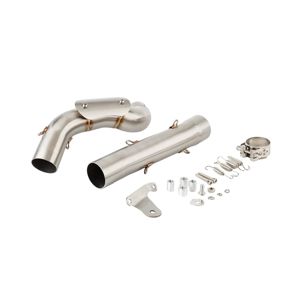 Для Yamaha Tenere 700 2019-2024 2025 T7 T700 XTZ 690 Escape без шнуровки мотоциклетный глушитель, высокое положение, среднее звено, труба 51 мм