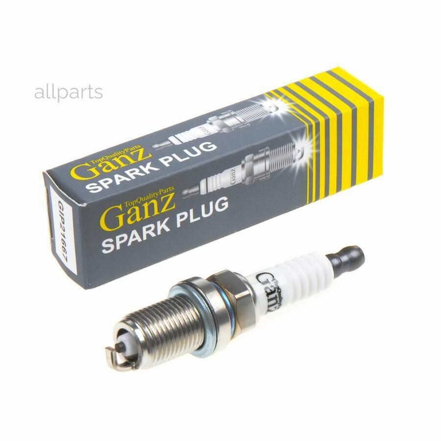 GANZ GIP21667 Свеча зажигания (1667/BKR5E) для HYUNDAI/KIA/NISSAN/PEUGEOT/MAZDA/MITSUBISHI/SUZUKI GANZ GIP21667