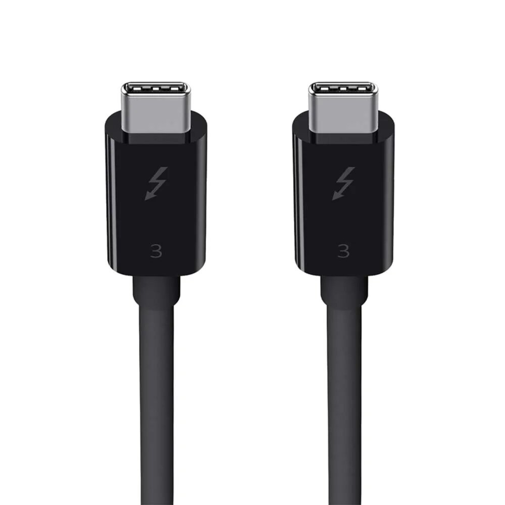Кабель USB-C Thunderbolt 3 HDmatters, 0.7м, черный