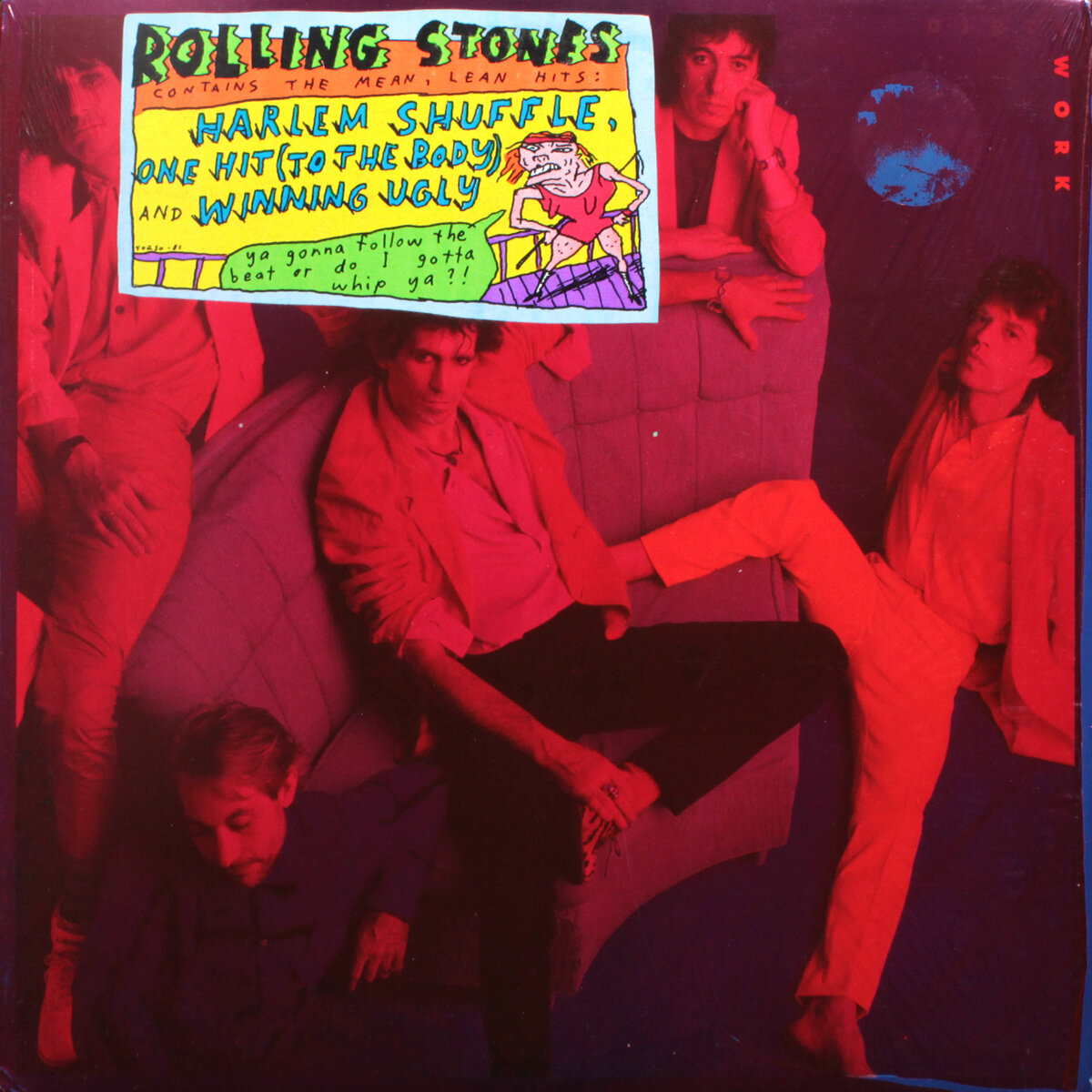 Винтажный винил The Rolling Stones — Dirty Work (LP)