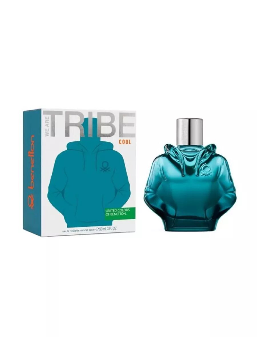 Benetton Мужской We Are Tribe Cool Туалетная вода (edt) 90мл