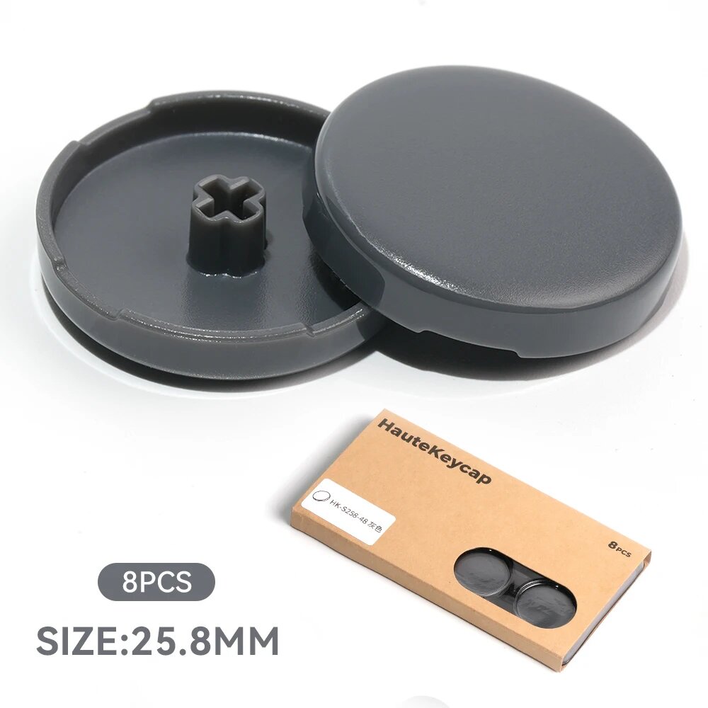 Колпачки для кнопок Hitbox 25.8 мм, Grey, 8PC