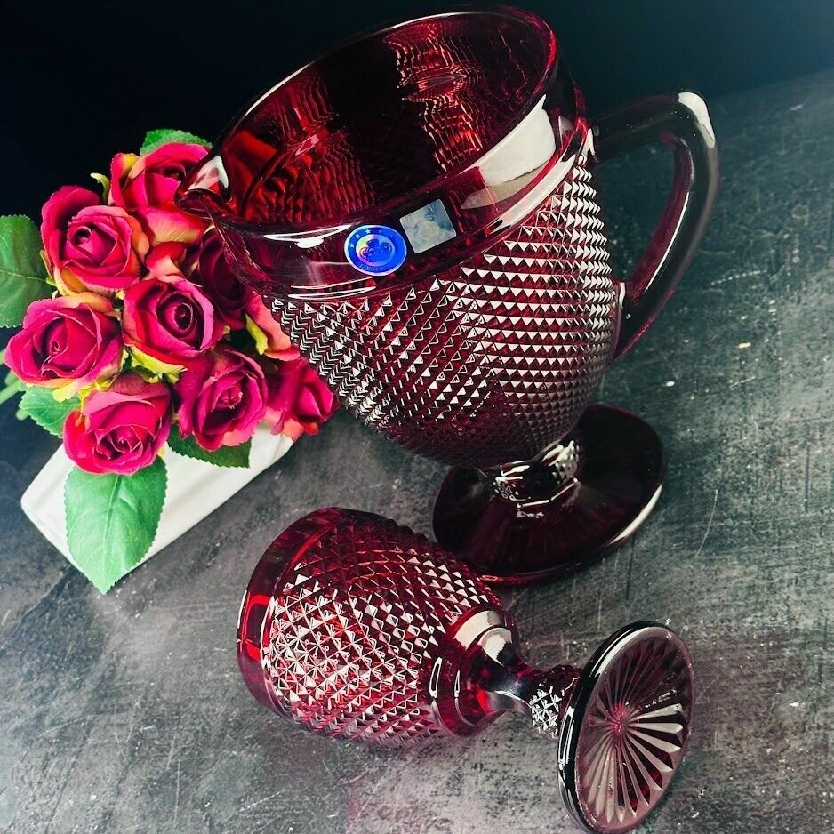 Набор для напитков 7 предметов Lenardi графин, бокалы, стекло