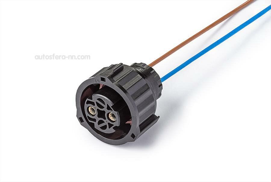 CARGEN AX5204 Разъем байонет (розетка) 1-967325-1 (2pin) 2 контакта осушителя воздуха систем ABS для GAZ, Mercedes