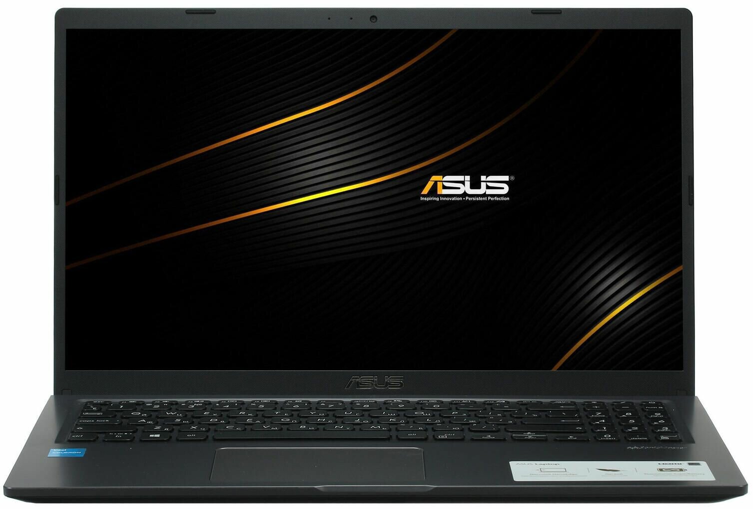 15,6" Ноутбук Asus Laptop 15 F515KA-BR110W (90NB0VI1-M003X0) серый - 1366x768, TN, Intel Celeron N4500, ядра: 2 x 1,1 ГГц, 4 ГБ, SSD 128 ГБ, Intel UHD Graphics, Windows 11 Home