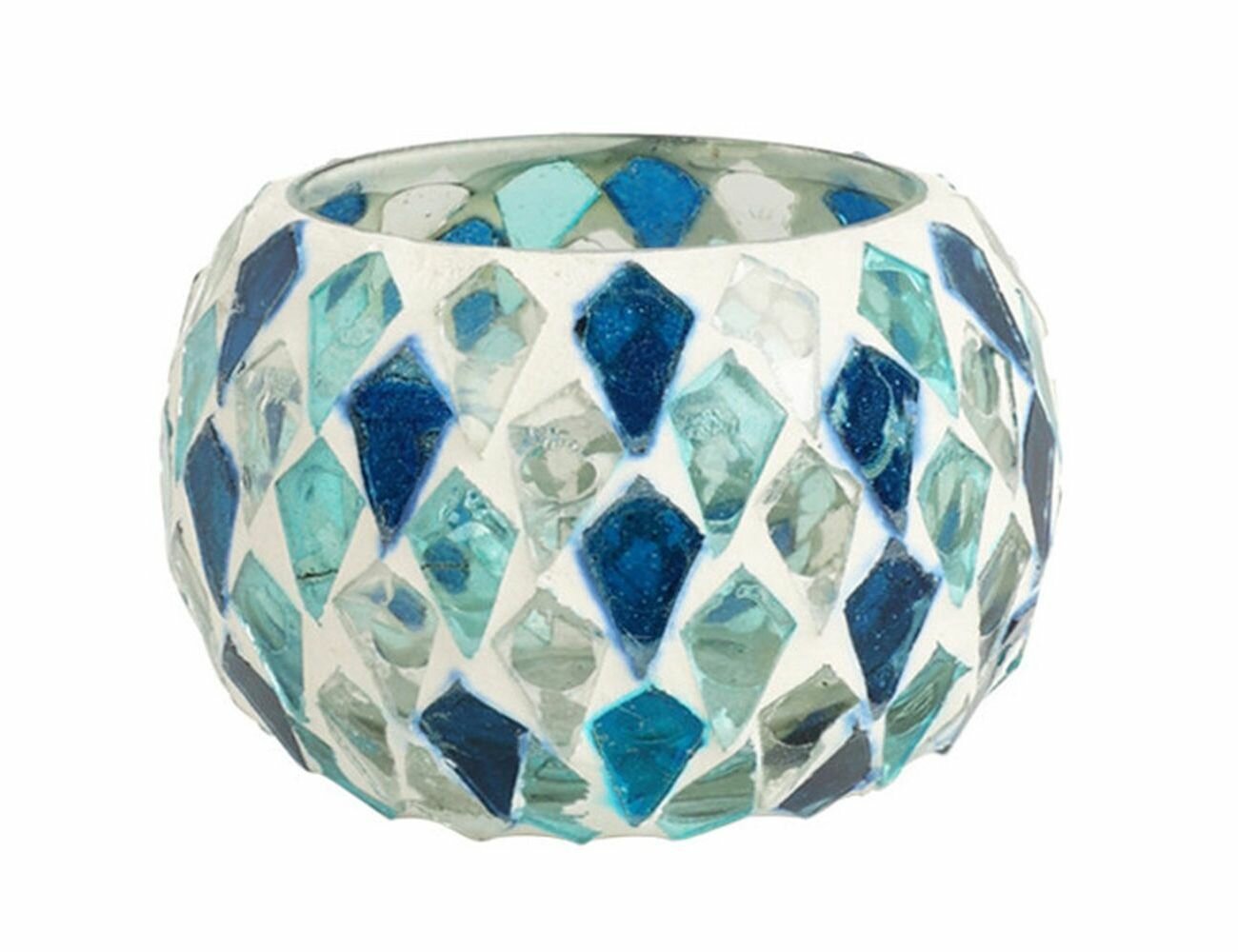 Декоративный подсвечник, стекло, круглый, 9 см, Koopman International