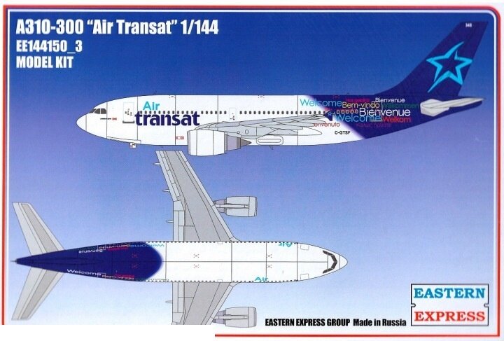 ЕЕ144150_3 Авиалайнер А310-300 AIR TRANSAT