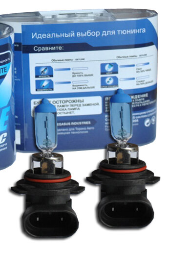 Лампа галогеновая " SKYLINE" HB4-9006 12V55W (PRECIOUS WHITE-5500K) комп. 2шт