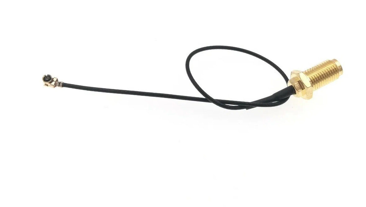 Антенный адаптер (пигтейл) для 3G/4G модемов IPEX 1 (UFL)-SMA(female),20 см, комплект 2 шт.