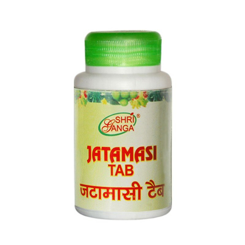 Джатаманси Шри Ганга (Jatamansi Shri Ganga), 60 таблеток