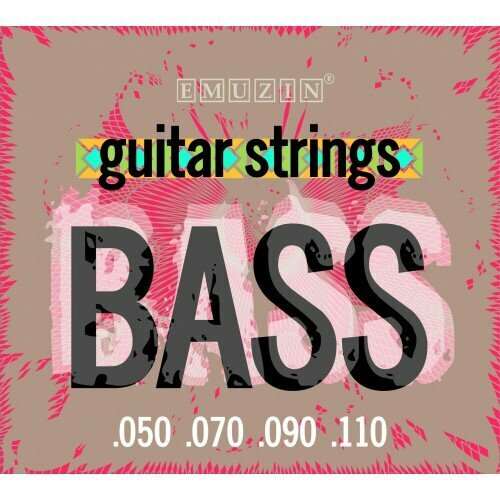 Струны для бас-гитары Emuzin Bass 4S50-110 50-110