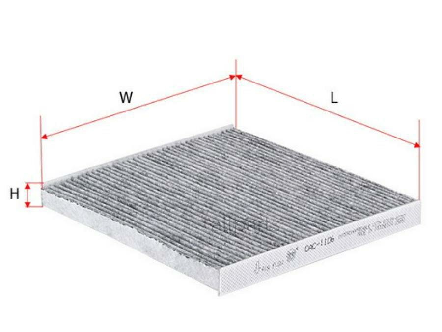 SAKURA CAC1106 Sakura Фильтр салонный CAC1106