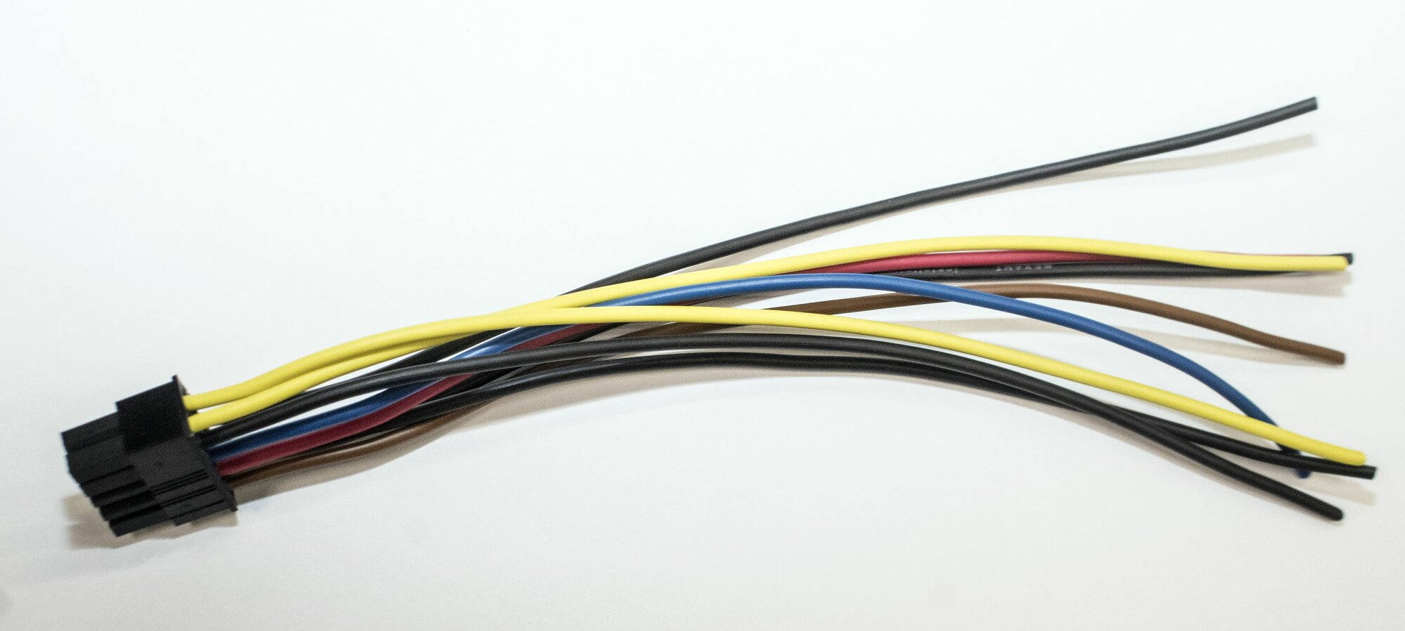 10-pin разъем сабвуфера pioneer TS-WX300A. Фишка для активного сабвуфера.
