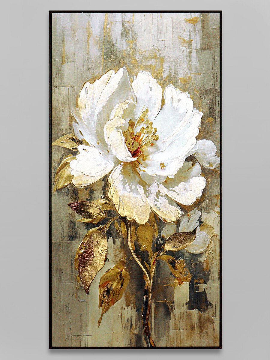 Картина на стену для интерьера Декарт настенный декор панно в раме багете в гостиную ванную детскую для офиса лофт пейзаж абстракция