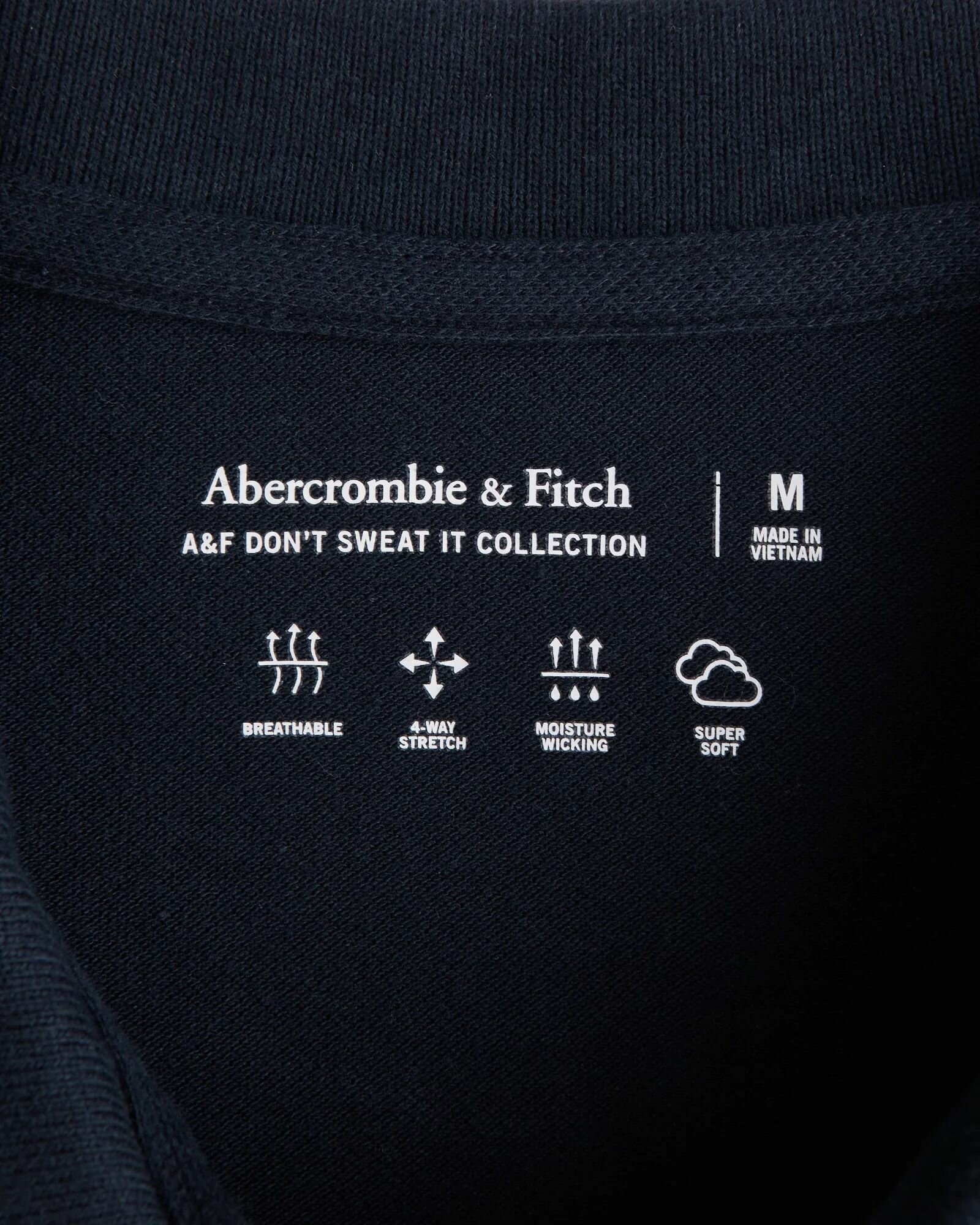 Поло Abercrombie & Fitch, размер XL, синий — фото 1