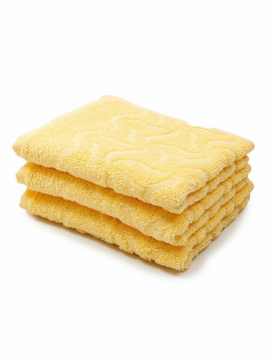 Комплект из 3х махровых полотенец 30х70, Донецкая Мануфактура