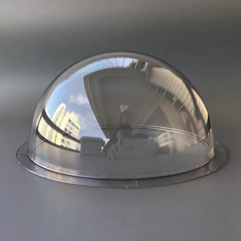 6,8-дюймовый акриловый плексиглас, прозрачная купольная крышка, купольный корпус камеры видеонаблюдения, полусфера, стеклянный объектив, защитная крышка 174X82 мм
