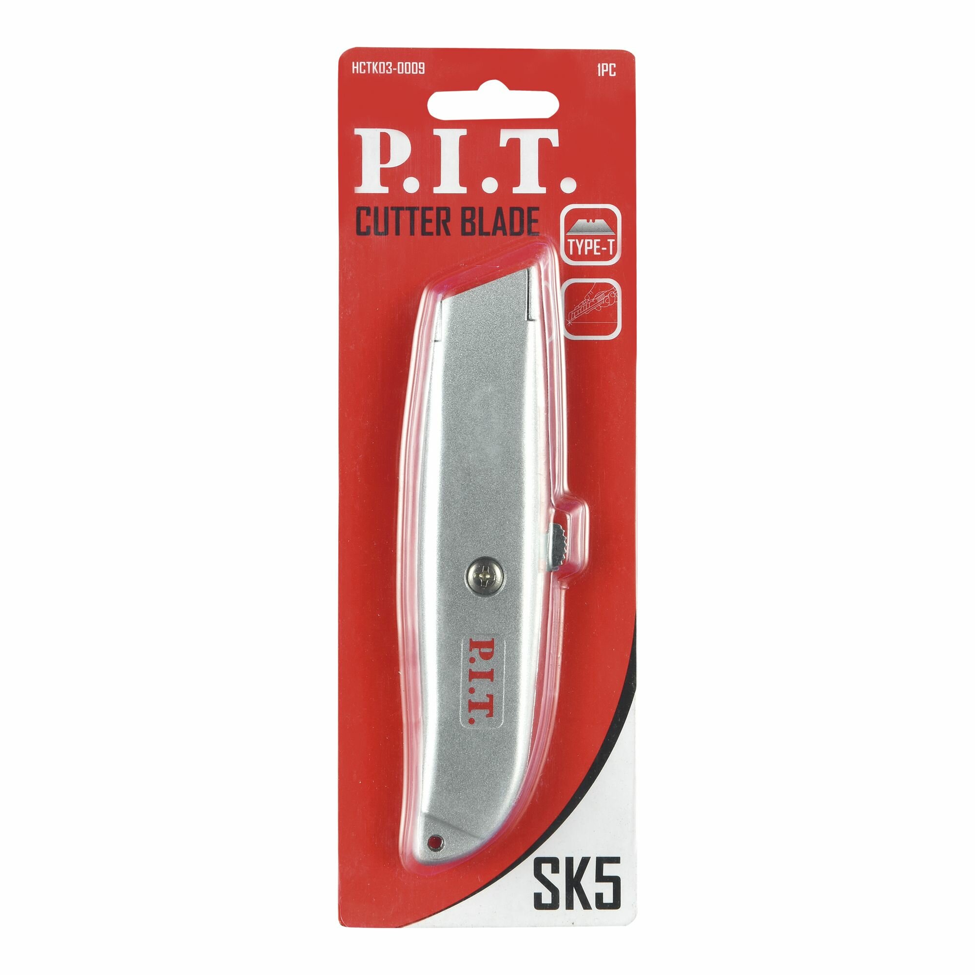 Нож с трапециевидными лезвиями P.I.T. T-образное лезвие, 61 мм(HCTK03-0009)
