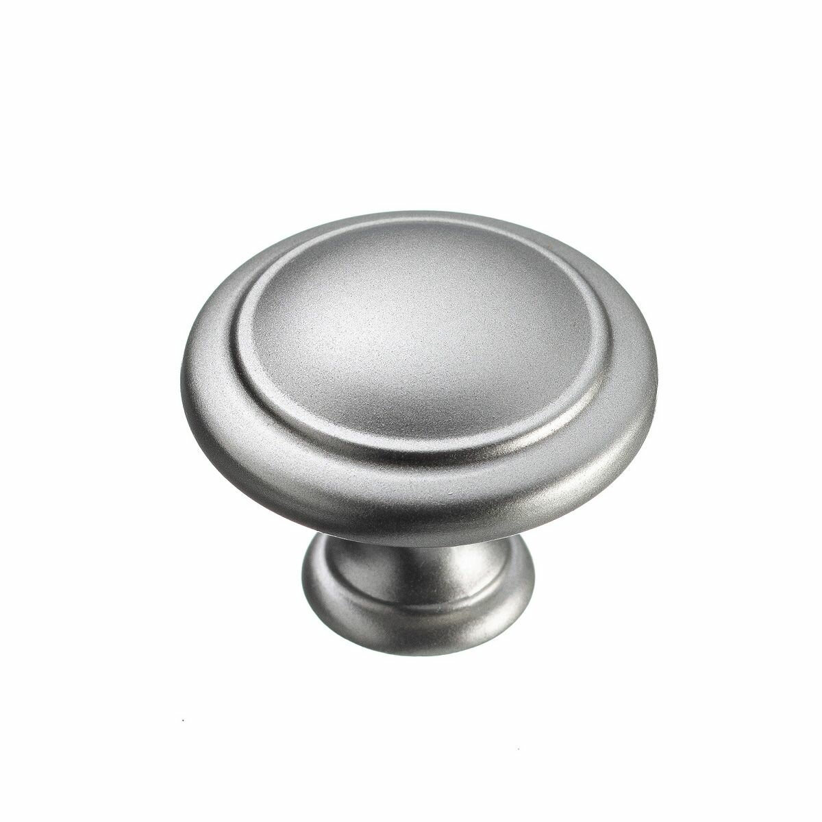 Ручка мебельная кнопка GIUSTI LINEA DECOR WPO2025/30.00R3 nottingham silver