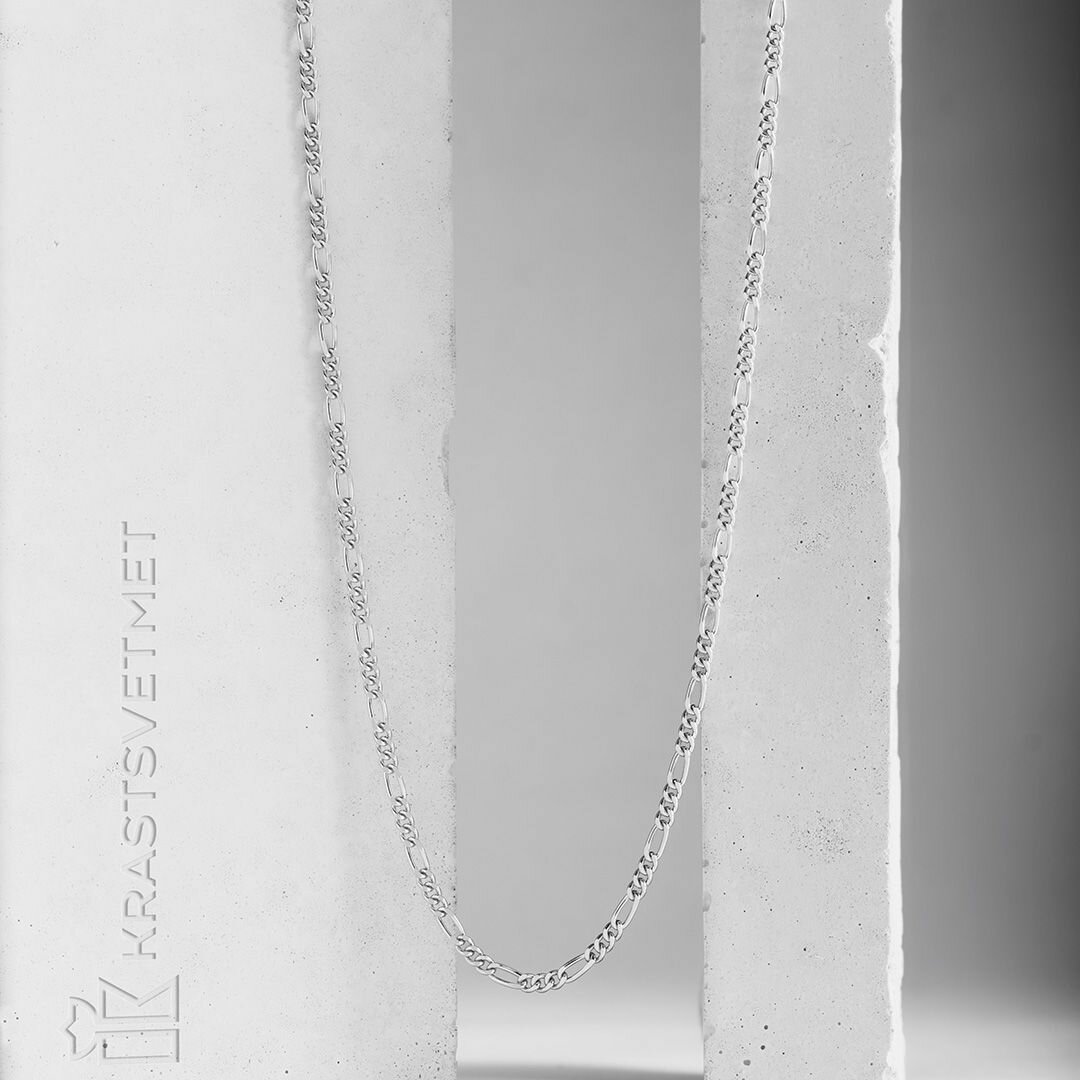 Цепь серебро, 925 проба, родирование