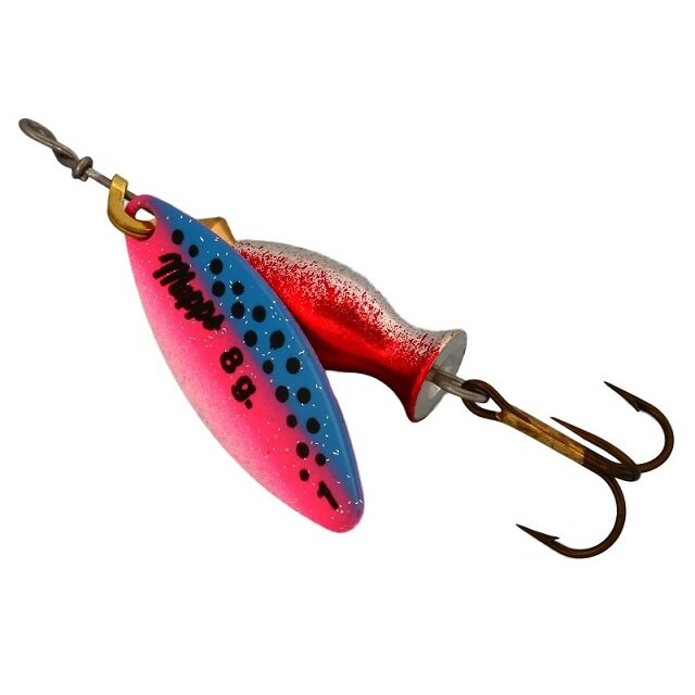 Блесна Mepps AGLIA LONG HEAVY (Вес(гр):12 | №1+ | silver/rainbow |)