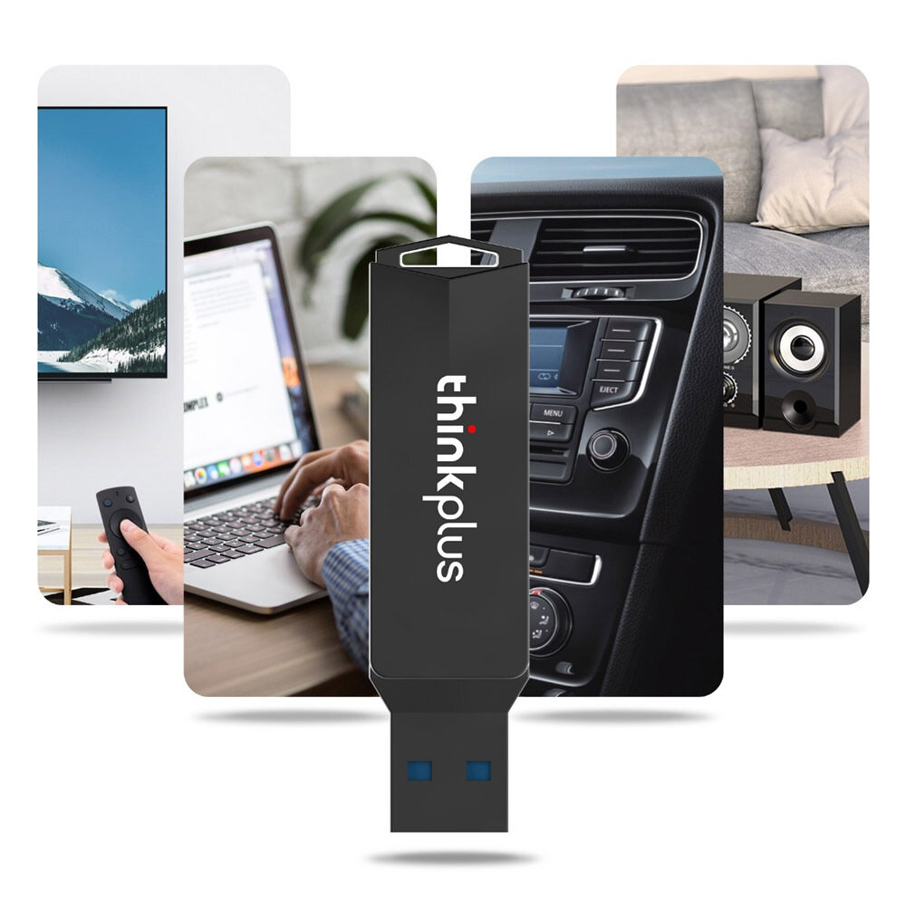 Thinkplus MU254 64GB USB3.0+Type-C, металлический U-диск — фото 1