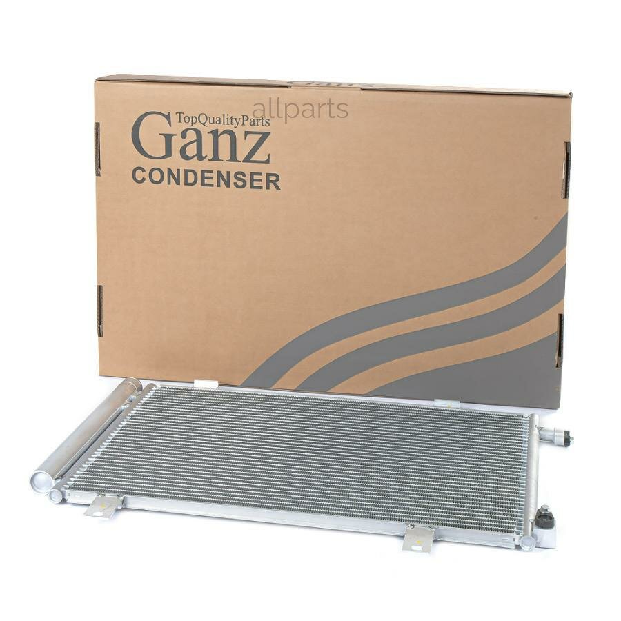 GANZ GIC06137 Радиатор кондиционера (с ресивером) для SUZUKI SX4 1.5/1.6L all АКПП 06-> GANZ GIC06137