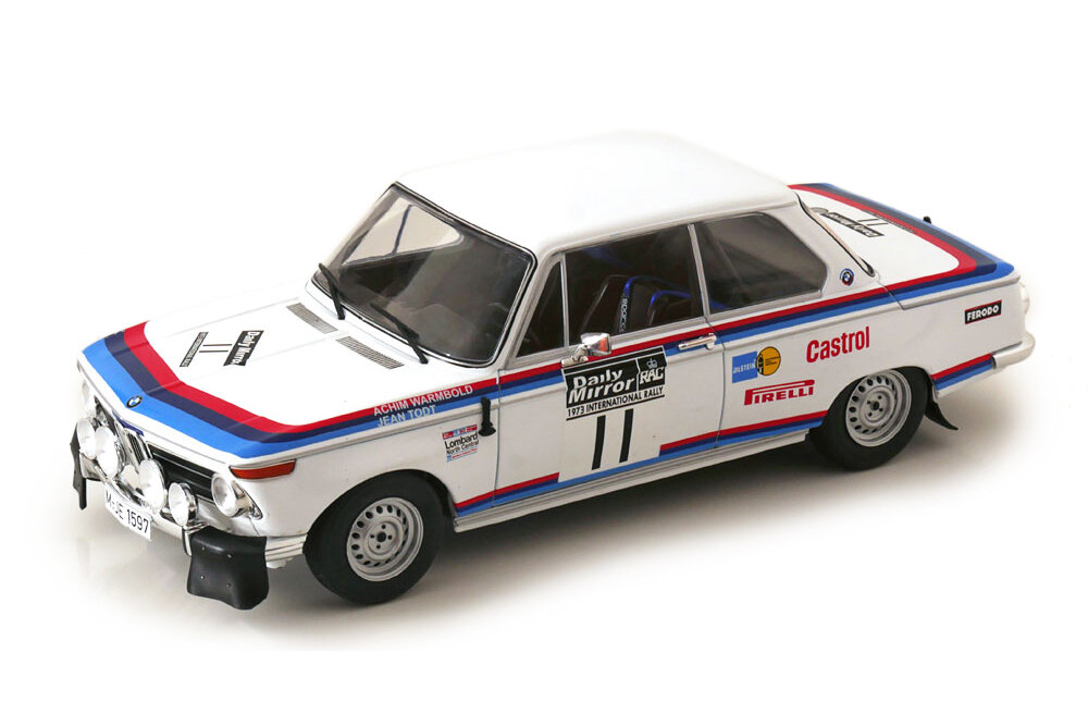 Модель коллекционная IXO Bmw 2002 no 11 rac rally 1973