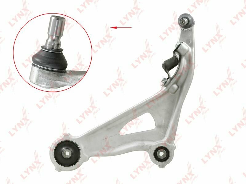 LYNXauto Рычаг нижний левый передний INFINITI QX60(L50) 12> / JX(L50) 12>, NISSAN Pathfinder(R52) 12>
