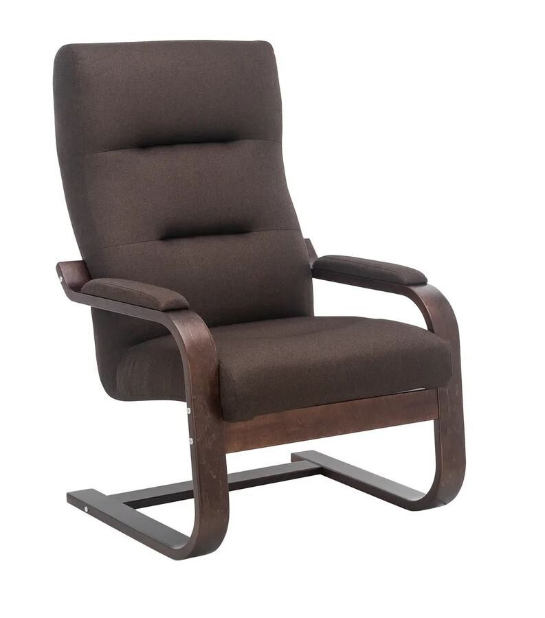 Кресло Оскар (Орех текстура/ткань Малмо 28)