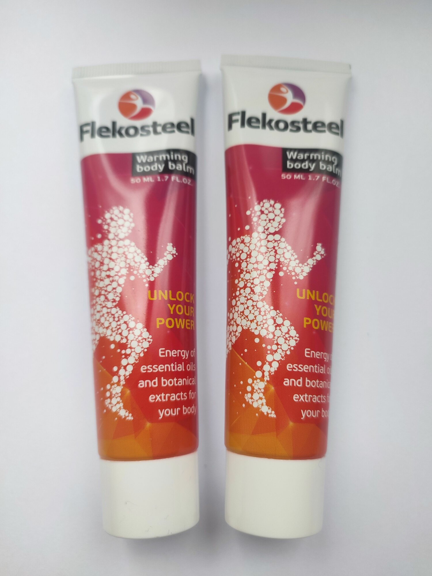 Flekosteel. Набор 2 шт, Флекостил бальзам для тела разогревающий