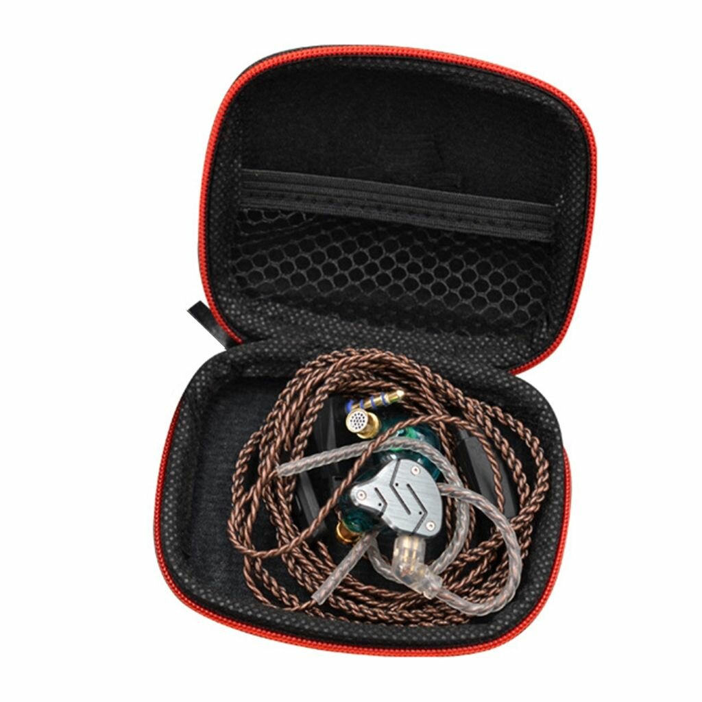 Сумка для хранения наушников KZ сумка для хранения наушников Bluetooth-серебристый