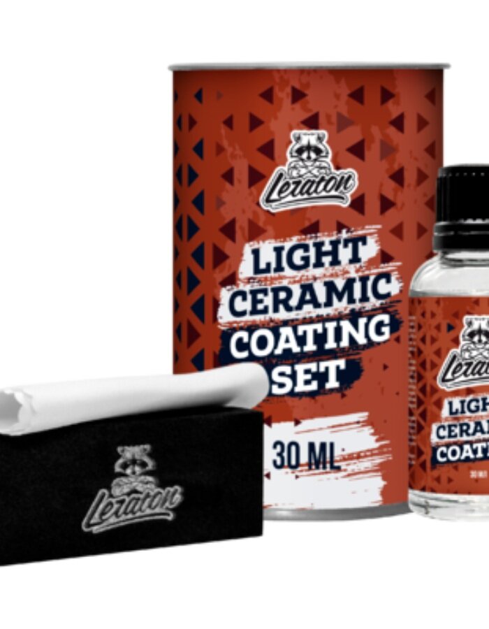Leraton Керамическое покрытие для кузова (набор) LIGHT Ceramic Coating SET 30мл