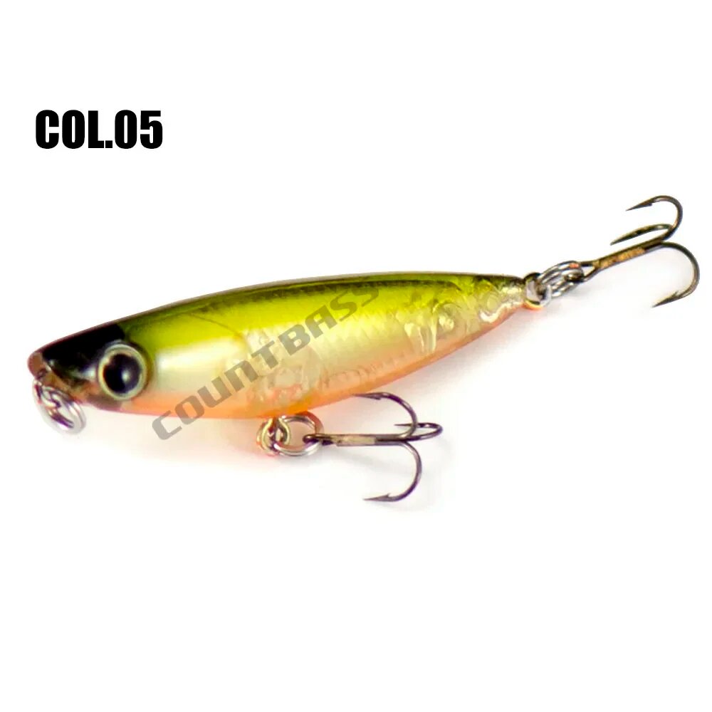 Countbass Topwater Поппер, Цвет 05