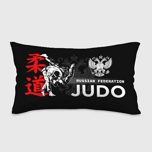 Judo Russian Federation Прямоугольная подушка