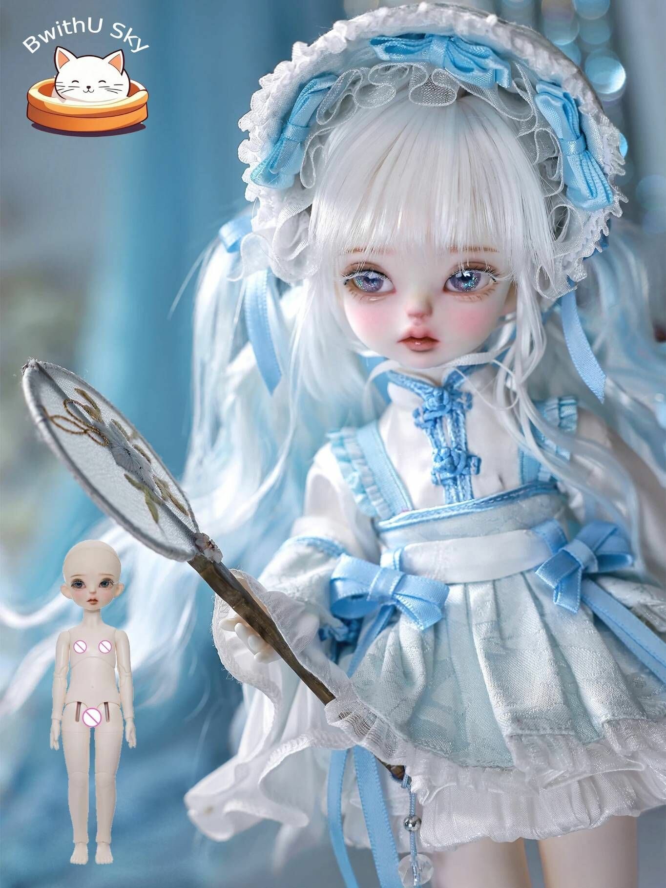 BwithU 1/6 Corey BJD обнаженная кукла с нормальной кожей, без макияжа, без аксессуаров