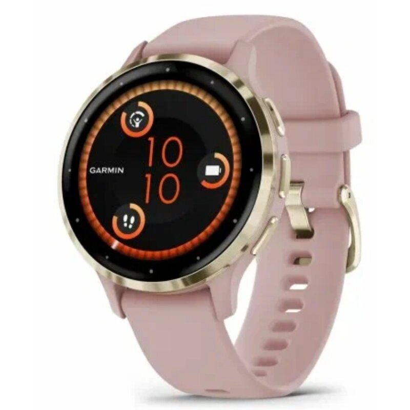 Умные часы Garmin VENU 3S, Soft Gold Rose